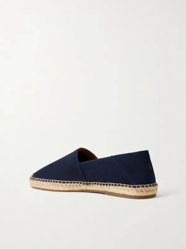 Polo Ralph Lauren Cevio Collapsible-heel Suede Espadrilles