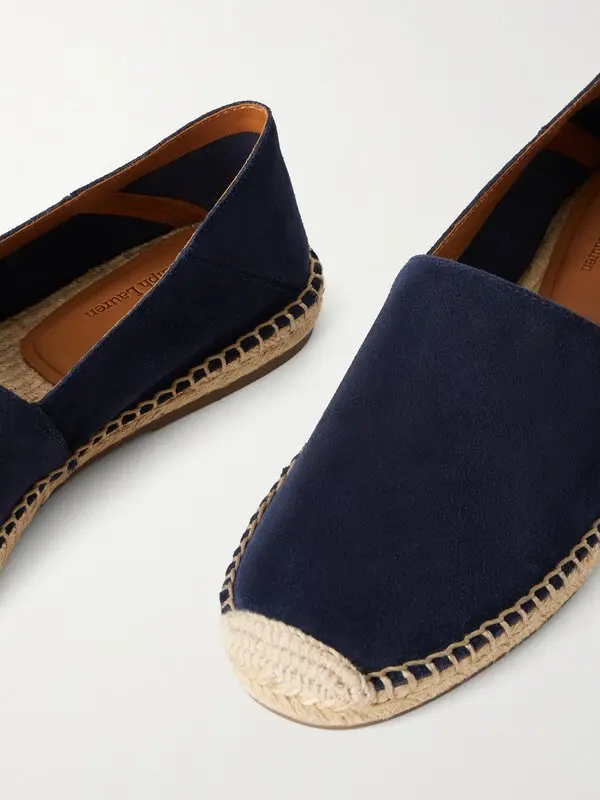 Polo Ralph Lauren Cevio Collapsible-heel Suede Espadrilles