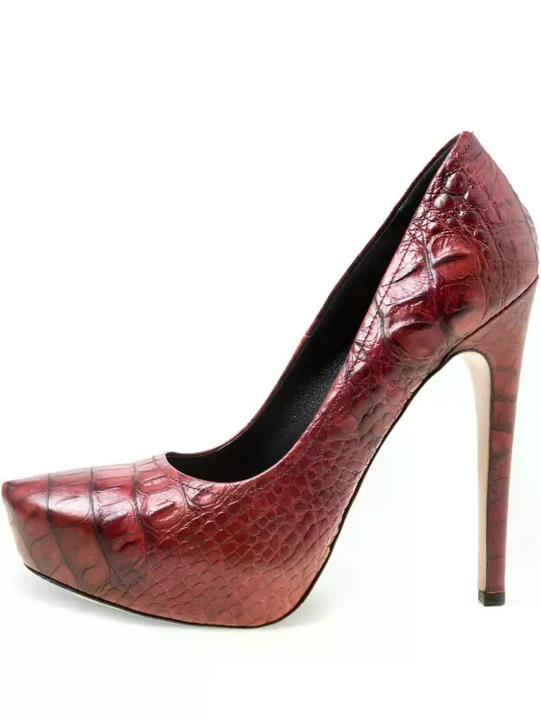 Prada Leather Heeled Pumps