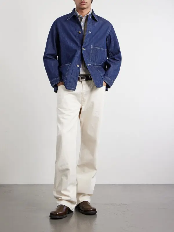FULLCOUNT 0105ec Straight-leg Selvedge Jeans