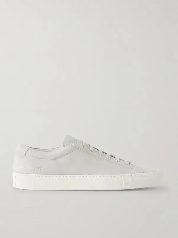 COMMON PROJECTS Achilles Suede Sneakers - Neutrals