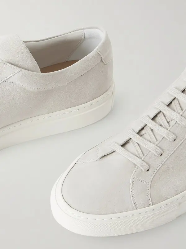 COMMON PROJECTS Achilles Suede Sneakers - Neutrals