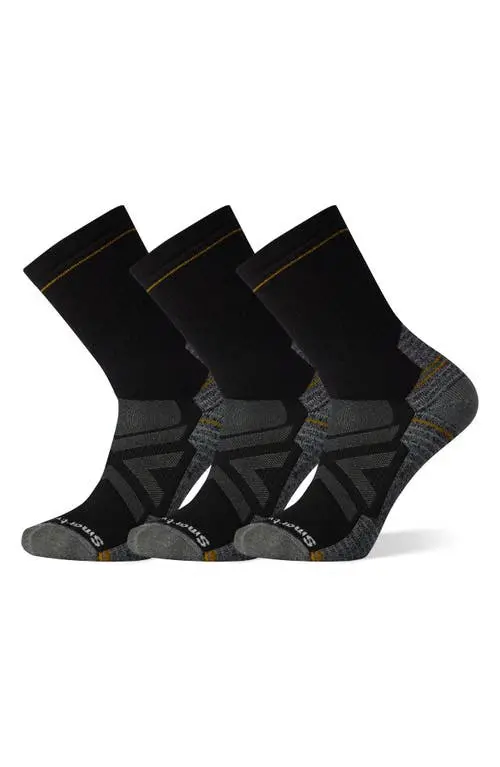 Smartwool Hike Full Cushion Crew Socks 3 Pack - Hike Black