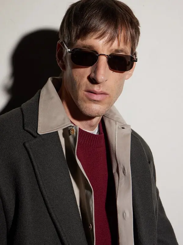 Cartier Signature C Square-frame Sunglasses - Silver