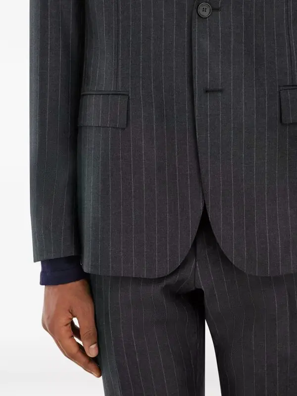 FERRAGAMO Wool Pinstripe Suit