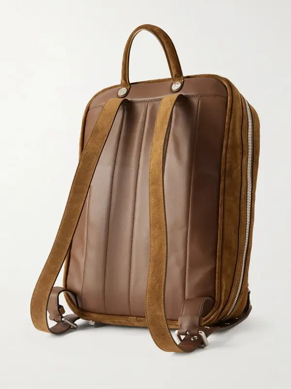 Acne Studios Camero Gym Suede Backpack