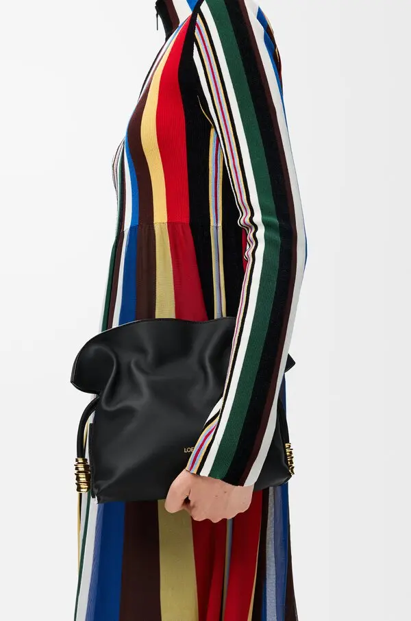 Loewe Mini Flamenco Clutch - Black