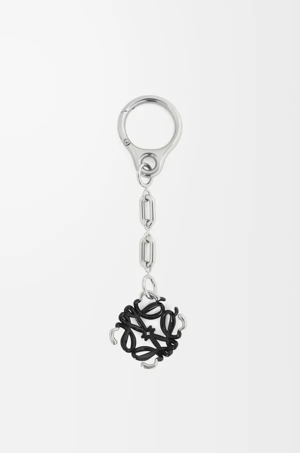 Loewe Scarabeo Anagram Charm - Silver/black