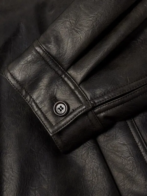 AMOMENTO Textured Blouson Jacket