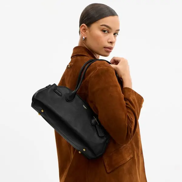 COACH Empire Carryall 34 - Brass/black