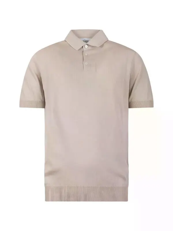 GRAN SASSO Buttoned Polo Shirt - Neutrals