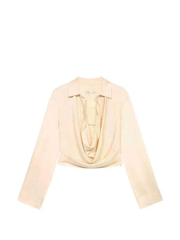 Blumarine Long-sleeved Blouse