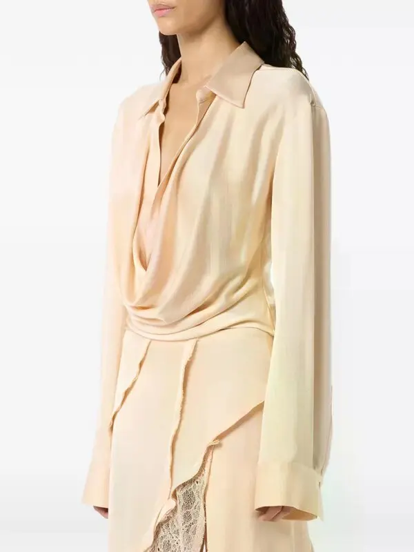 Blumarine Long-sleeved Blouse