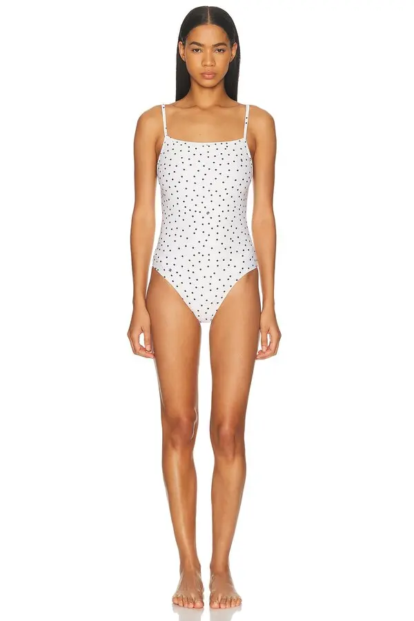 BY MALENE BIRGER Astrid One Piece Swimsuit - Polka Dot Print