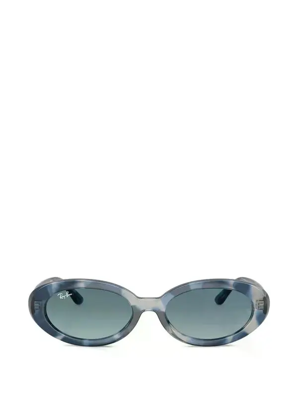 Ray-ban Oval Frame Sunglasses - Blue