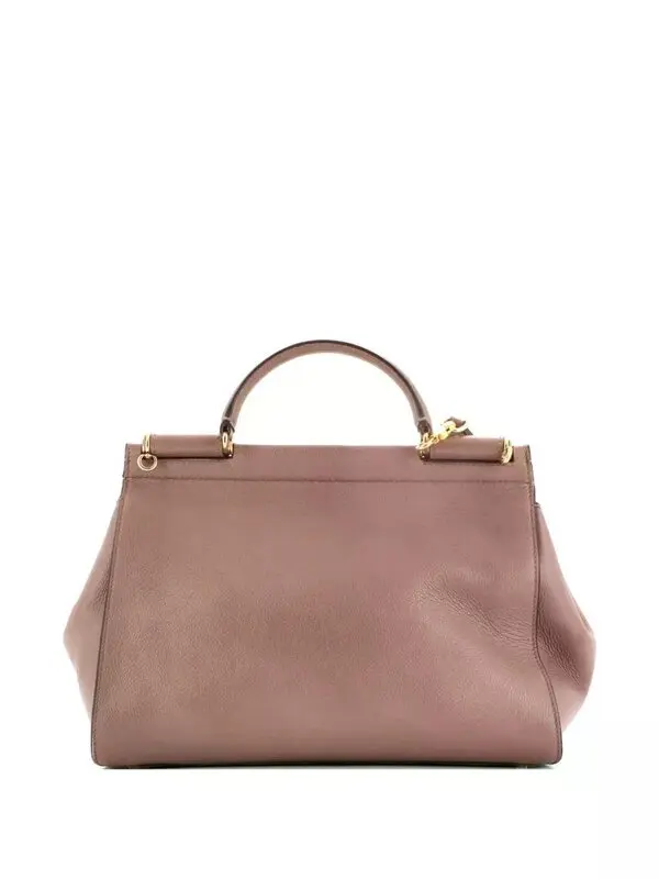 Dolce & Gabbana Miss Sicily Large Satchel - Neutrals