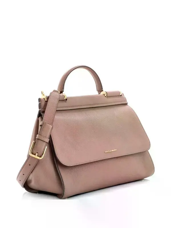 Dolce & Gabbana Miss Sicily Large Satchel - Neutrals
