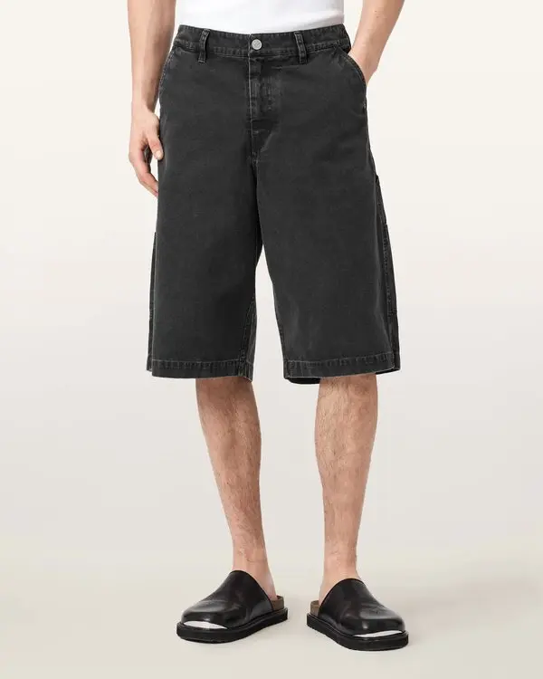 ALLSAINTS Relaxed-fit Cotton Carpenter Shorts