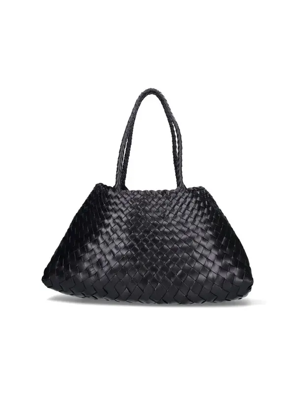 Dragon Diffusion Santa Croce Large Tote Bag - Black