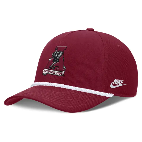 Nike Alabama Legacy Basketball Rope Rise College Adjustable Hat - Red