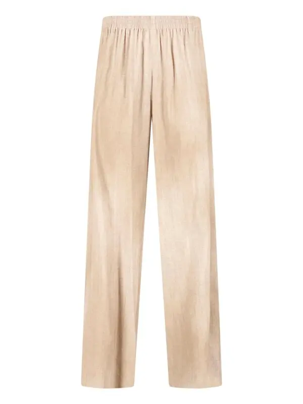 Ermanno Scervino Viscose Pants - Beige