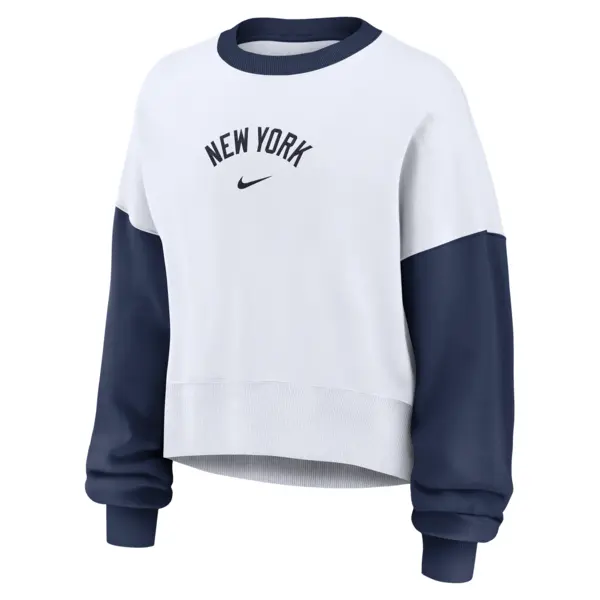 Nike New York Yankees Mlb Pullover Crew
