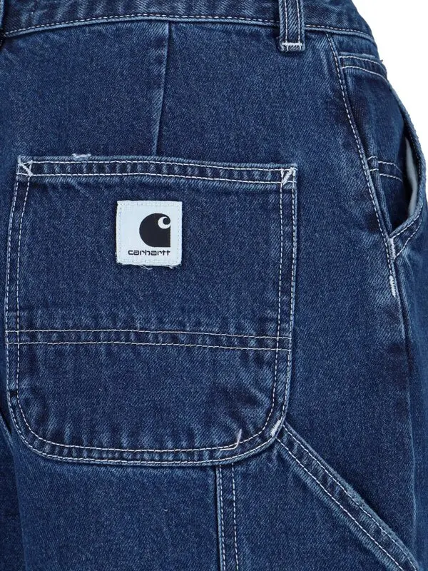 Carhartt Work In Progress Wide Leg Jeans - Blue