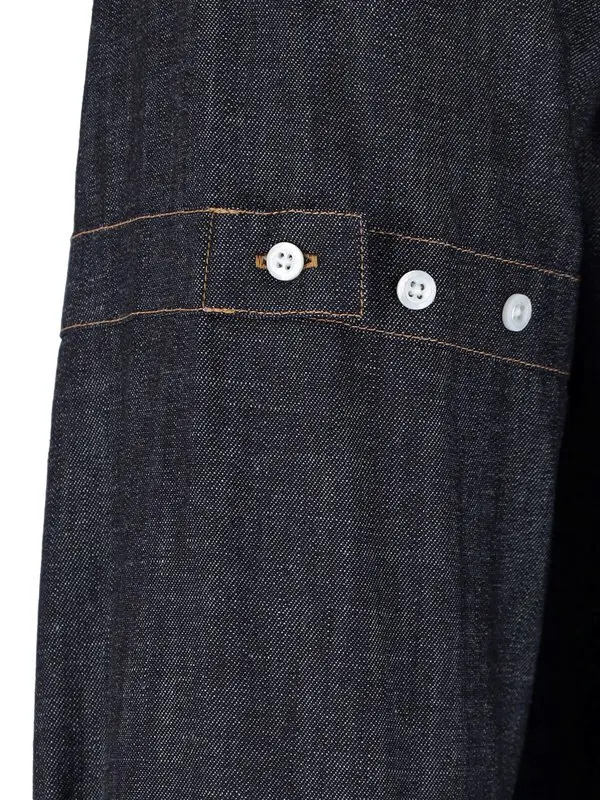 Thom Browne Denim Shirt "armband - Blue