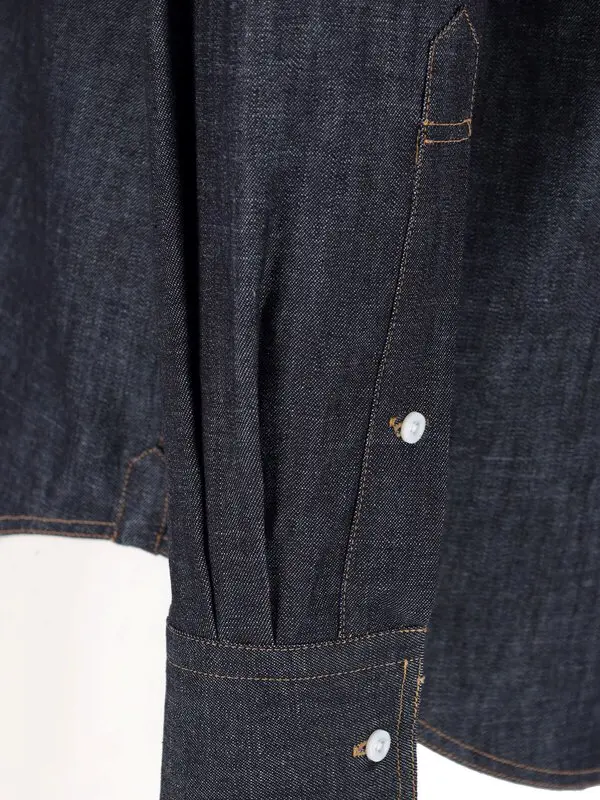 Thom Browne Denim Shirt "armband - Blue