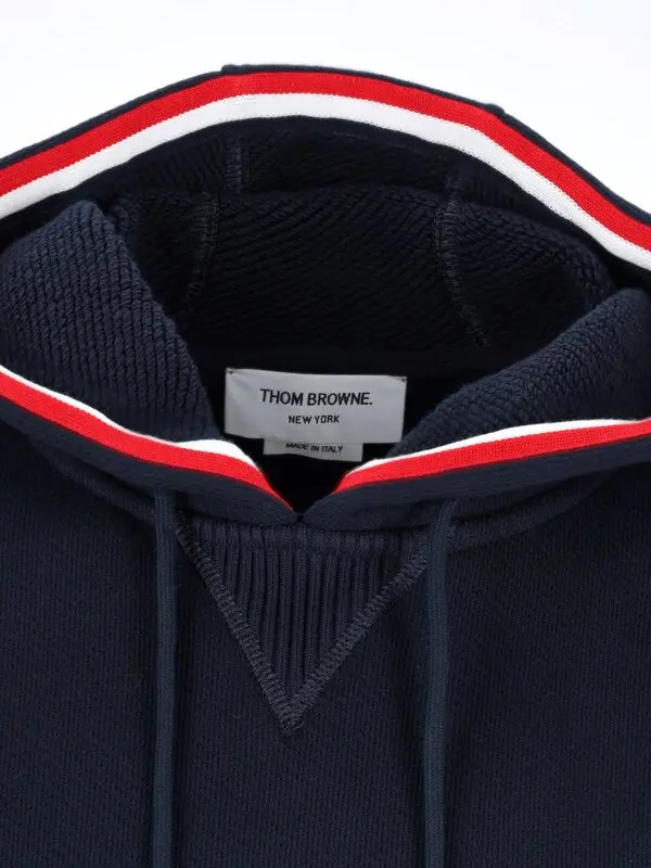 Thom Browne Striped Cotton Sweatshirt