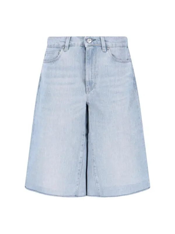 Our Legacy Half Rider Denim Shorts
