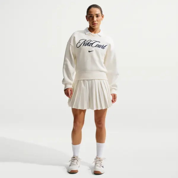 Nike Court Collection Dri-fit High-waisted Tennis Shorts - White