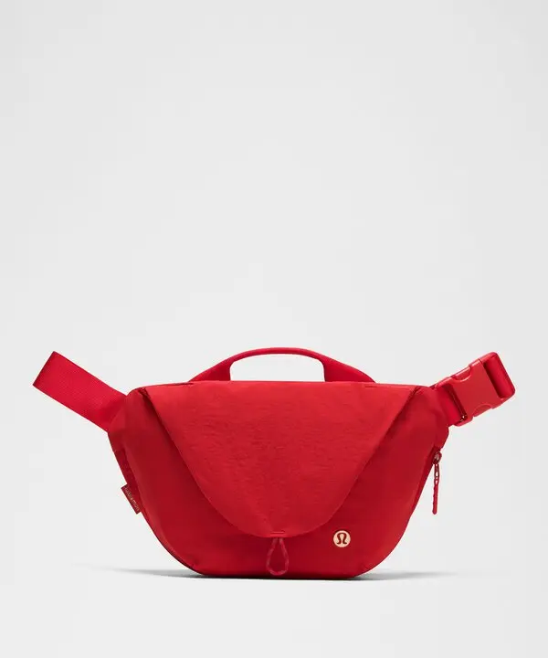 Lululemon Crossbody Bag With Water Bottle Holder - Oxford Red