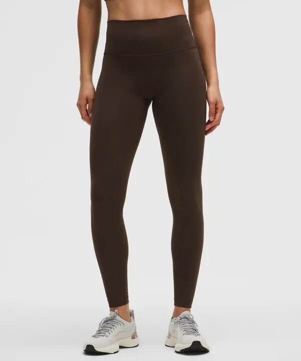 Lululemon Wunder Train No Line High-rise 28" Tights - Walnut Crunch