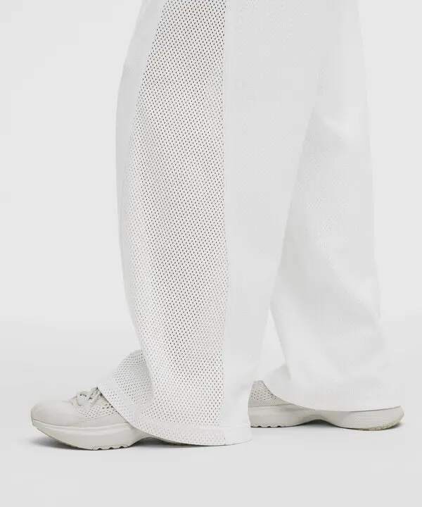 Lululemon Engineered Knit Mesh Tennis Track Pant - White