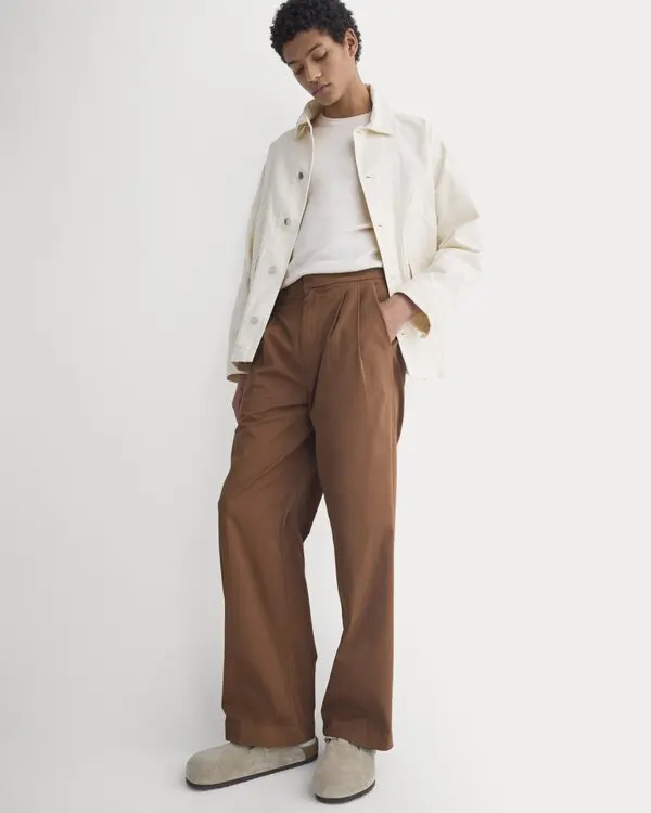 Everlane Pull-on Easy Trouser - Toffee