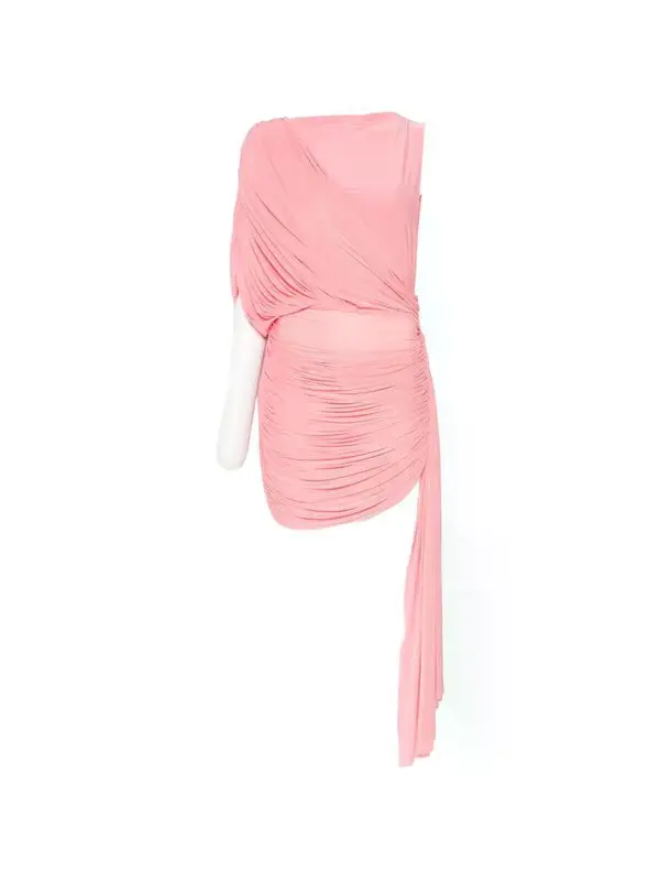 Alex Perry Draped Mini Dress - Pink