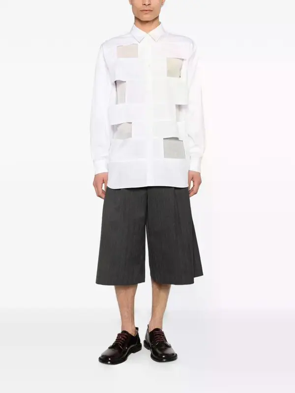 Comme Des Garçons Cut-out-design Shirt