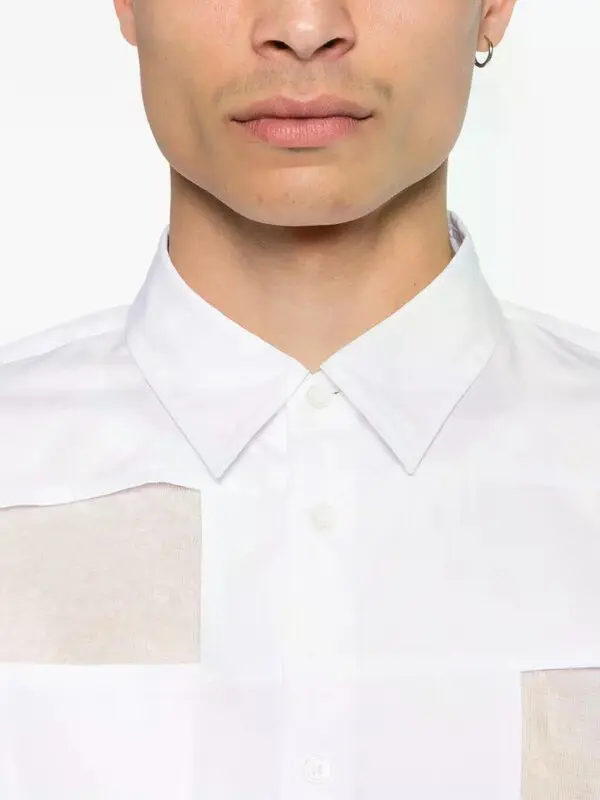Comme Des Garçons Cut-out-design Shirt
