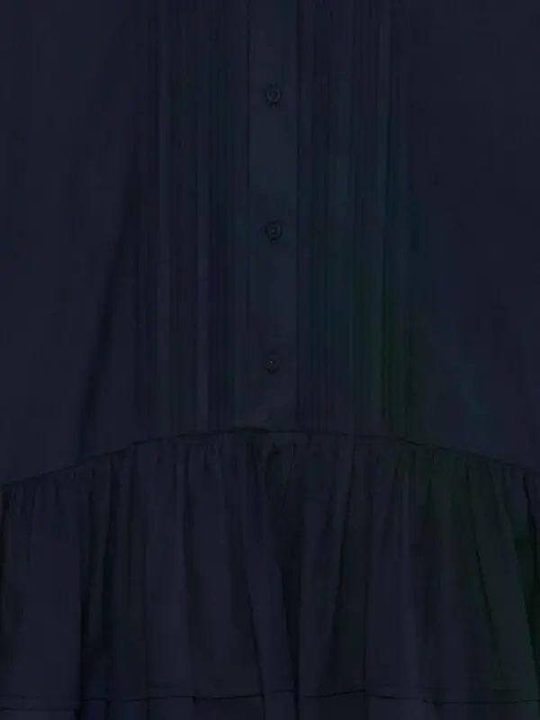 SEMICOUTURE Polo-collar Dress - Blue