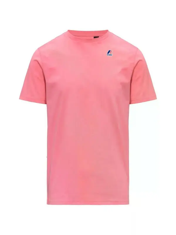 K-WAY Leonide Logo T-shirt - Pink