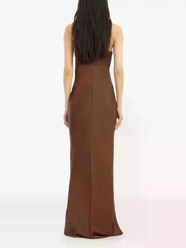 ROTATE BY BIRGER CHRISTENSEN Slip Maxi Dress
