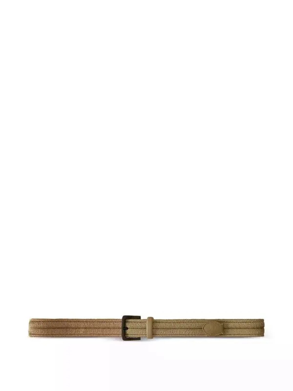 C.P. COMPANY Braided Buckle Belt - Neutrals