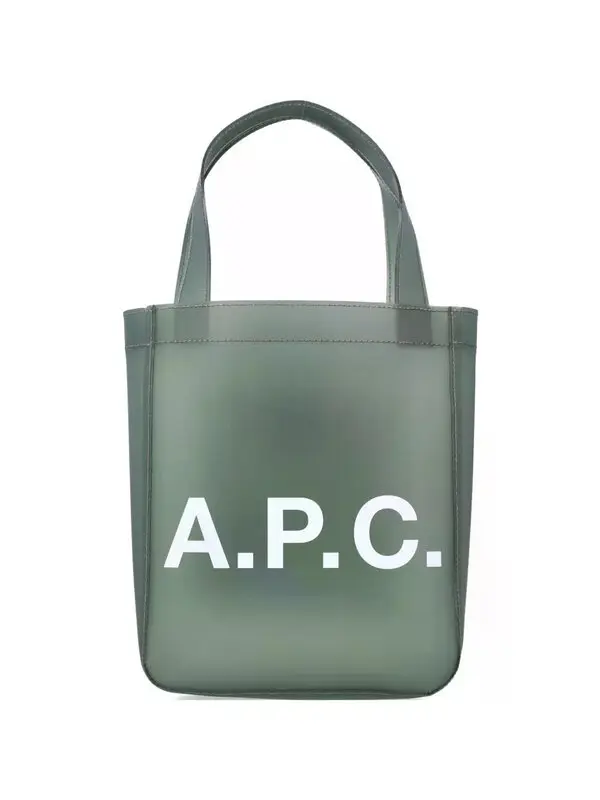 A.p.c. Lou Tote Bag - Green