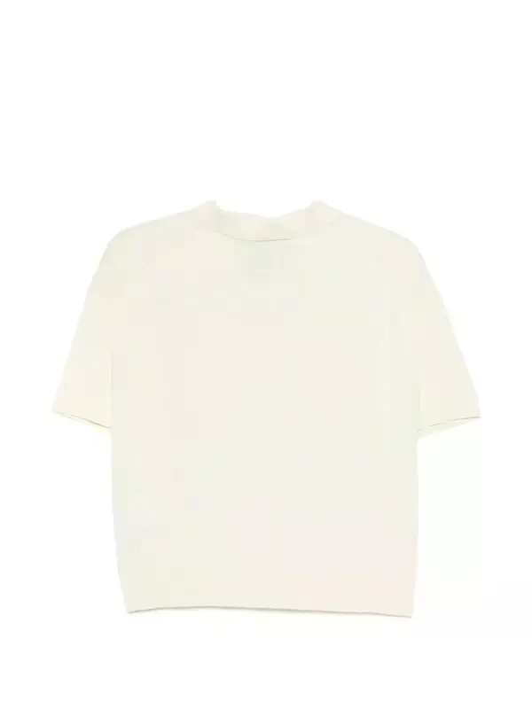 SEMICOUTURE Half-zip Polo Top