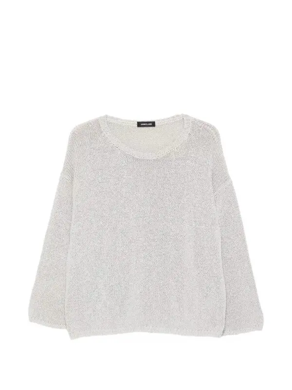 ANNE CLAIRE Sequin-embellished Sweater - Grey