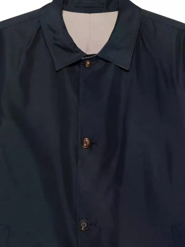 KIRED Single-breasted Coat - Blue