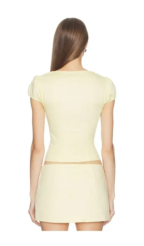 LOBA Rae Top - Yellow