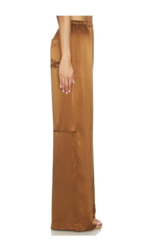 Sablyn Lexi Lower Rise Relaxed Pull-on Pant - Brown