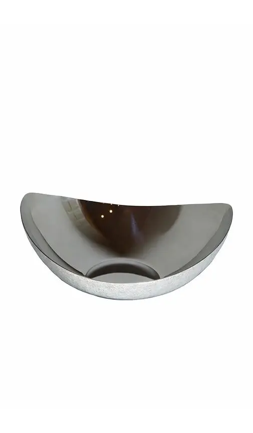 HUEGAH HOME Dasha Bowl - Metallic Silver